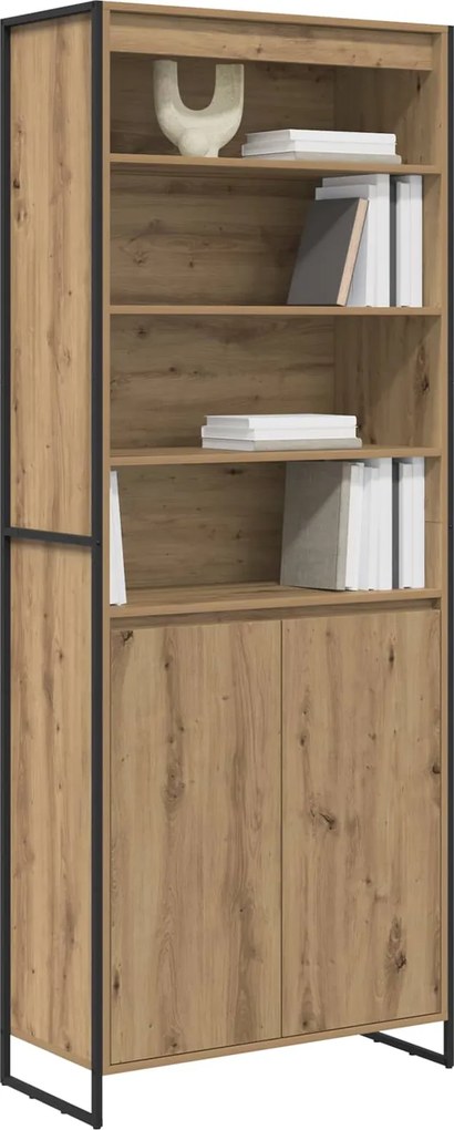Vysoké skříně Umělecký dub 79 x 36 x 200 cm Kompozitní dřevo 3403045