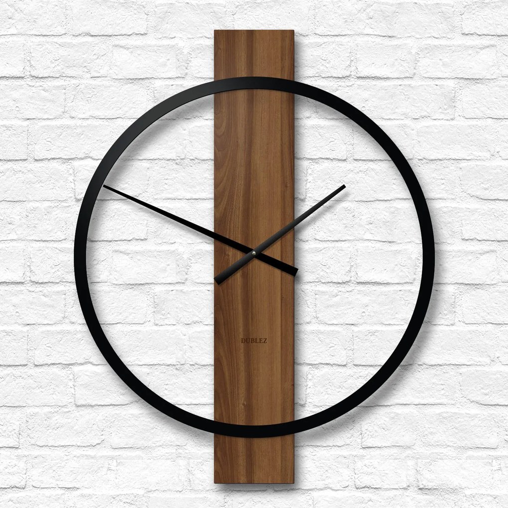 DUBLEZ | Minimalistické nástěnné hodiny - Circle Line