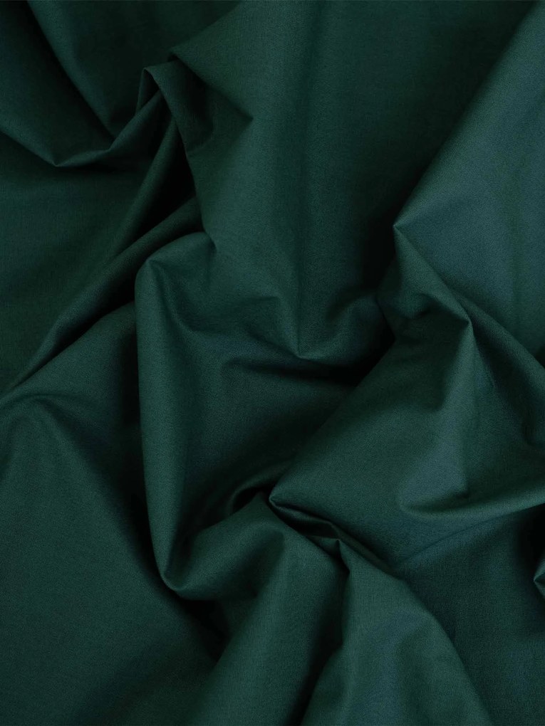 MK Lůžkoviny Bavlněný povlak na polštář Renforcé 70 x 90 cm - Jasmine tmavě zelená