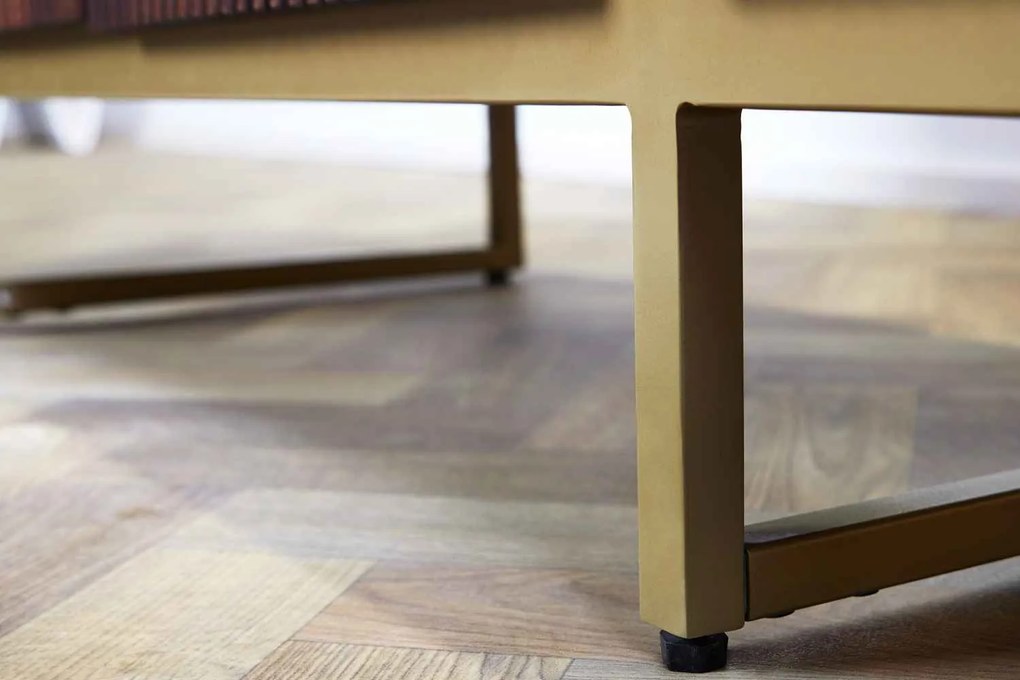 Designový TV stolek Daichi 160 cm mango