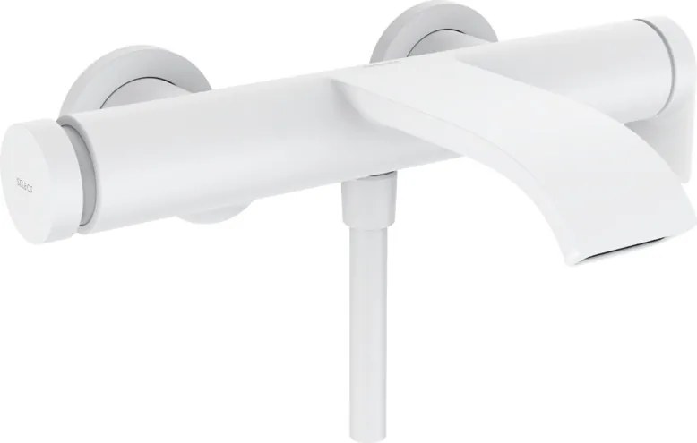 Hansgrohe Vivenis, nástěnná vanová baterie, bílá matná, 75420700