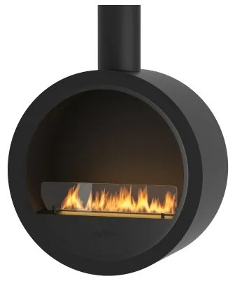 InFire - Závěsný BIO krb pr. 70 cm 3kW černá