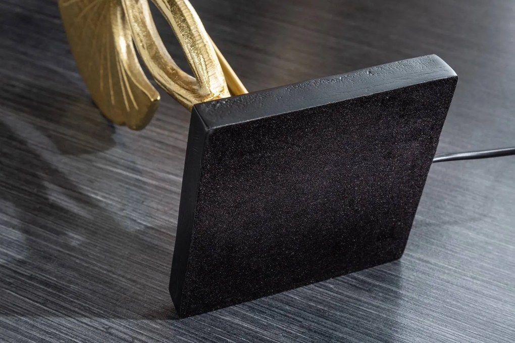 Designová stolní lampa Rashid 62 cm černo-zlatá