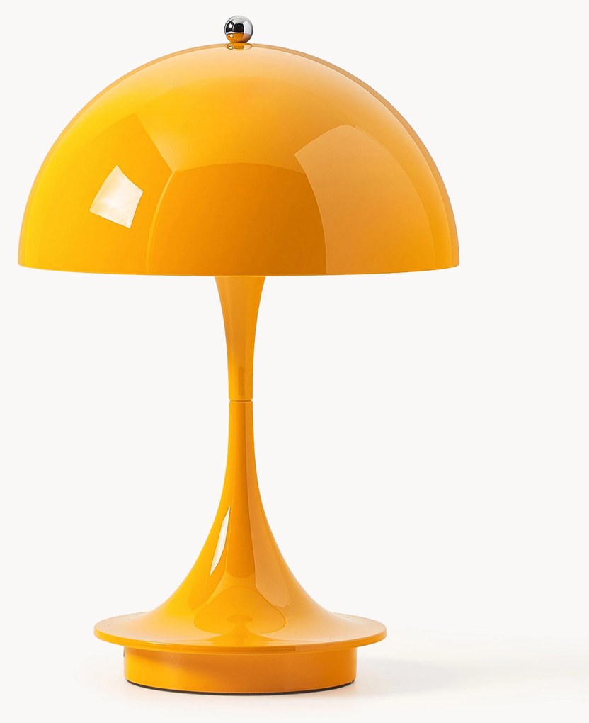 Přenosná stmívatelná stolní LED lampa Panthella 160, Design Verner Panton