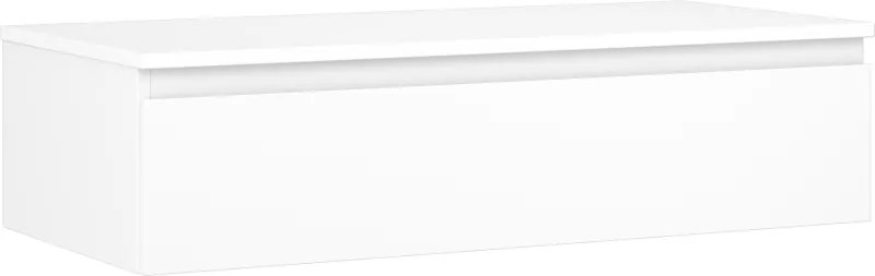 Mexen Orio, koupelnová skříňka 100 cm s horní částí, 1 zásuvka, bílá matná, 91A10-10023-1-BFC01
