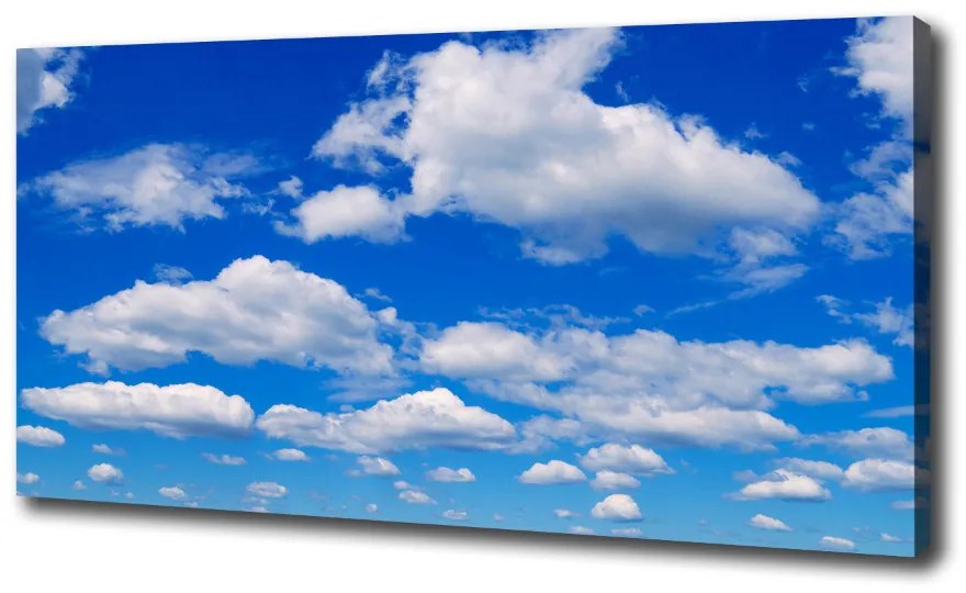 Wallmuralia Foto obraz na plátně Oblaka na nebi 100x50