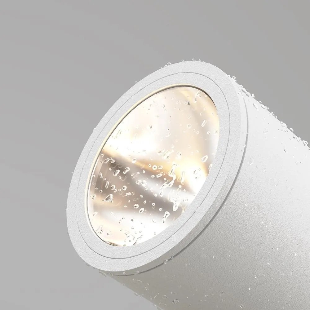 M O050FL-L30W3K Venkovní LED reflektor Bern 3000K 30W 2800lm bílý hliník IP65 teplá bílá - MAYTONI
