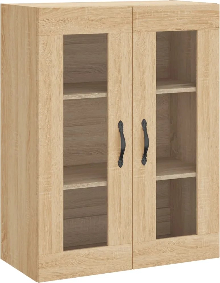 Skříň highboard dub sonoma 69,5 x 34 x 180 cm kompozitní dřevo 3198372