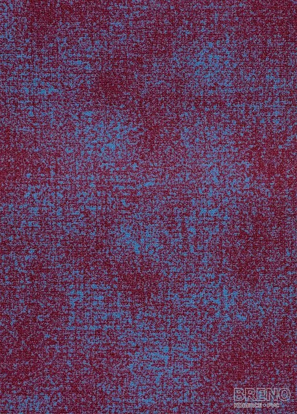 Breno Metrážový koberec CHROMA 71 fialový, šíře 400 cm, Vícebarevné