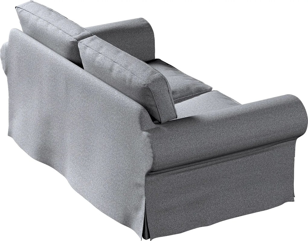 Potah na pohovku IKEA Ektorp 2-místná, rozkládací, STARÝ MODEL barva šedá látka pletený vzor