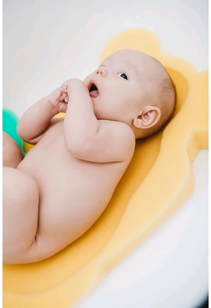 Pěnová podložka maxi New Baby BASIC medvěd zelená