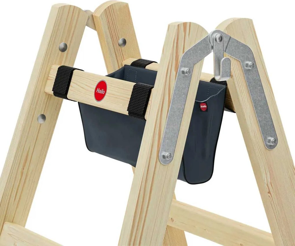 Dřevěné štafle Hailo Master H80 2x4 stupně