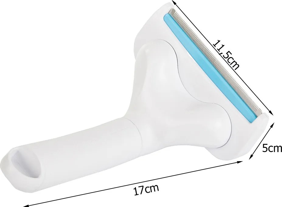 Verk Group Hřebenový zastřihovač kadeří odstraňuje odumřelé psí chlupy