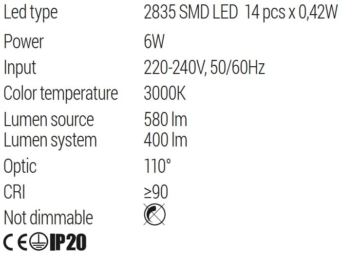 Světla a lustry REDO GROUP Redo Group SADES 01-4642 LED lampa nad postel 6W 3000K starý bronz
