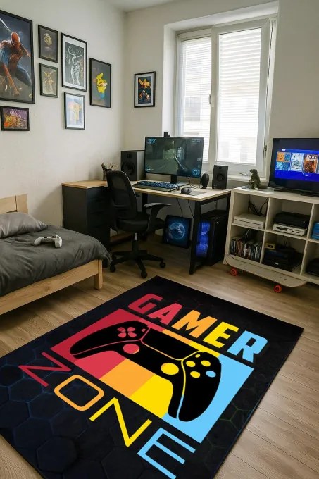 Protiskluzový herní koberec Gamer Zone