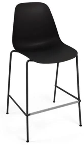 CRASSEVIG - Barová židle s čalouněným sedákem POLA LIGHT STOOL | Sousedé