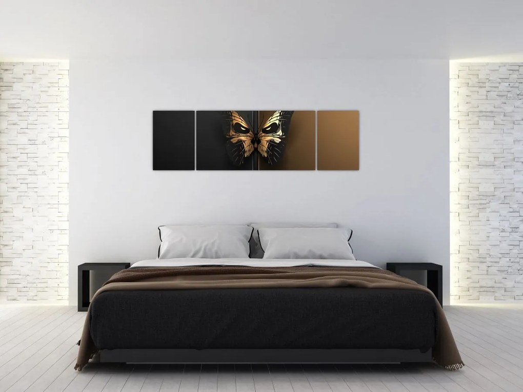 Obraz - Motýl smrti (170x50 cm)