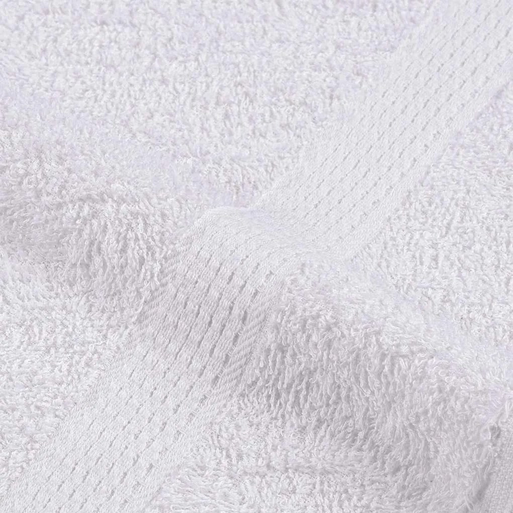 Ručníky FROGN 4 ks bílé 100x200 cm 360 g/m² 136666