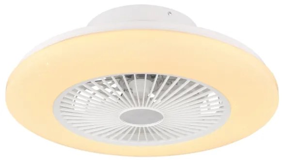 Globo 03628 - LED Stmívatelné stropní svítidlo s ventilátorem LED/30W/230V + DO