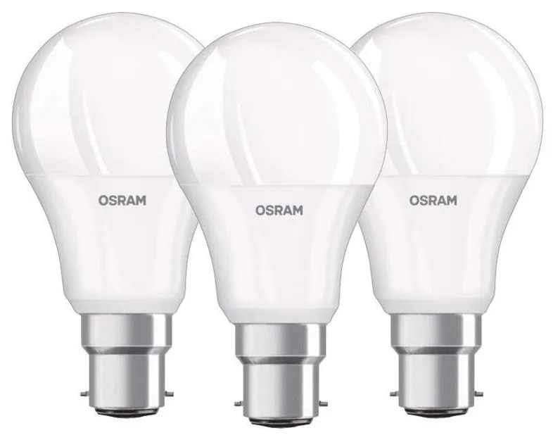 Osram SADA 3x LED Žárovka B22d/8,5W/230V 4000K - Osram P224598