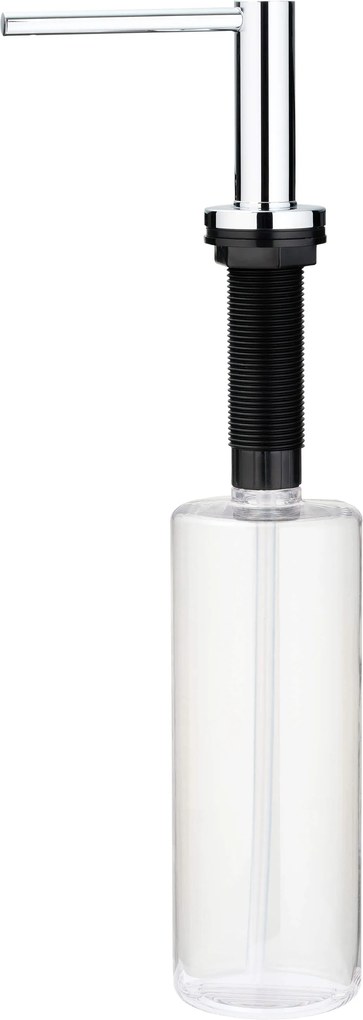 Deante Aster, dávkovač saponátu pro kuchyňské dřezy s dlouhou výlevkou 500ml, chromová, ZZZ_00DD