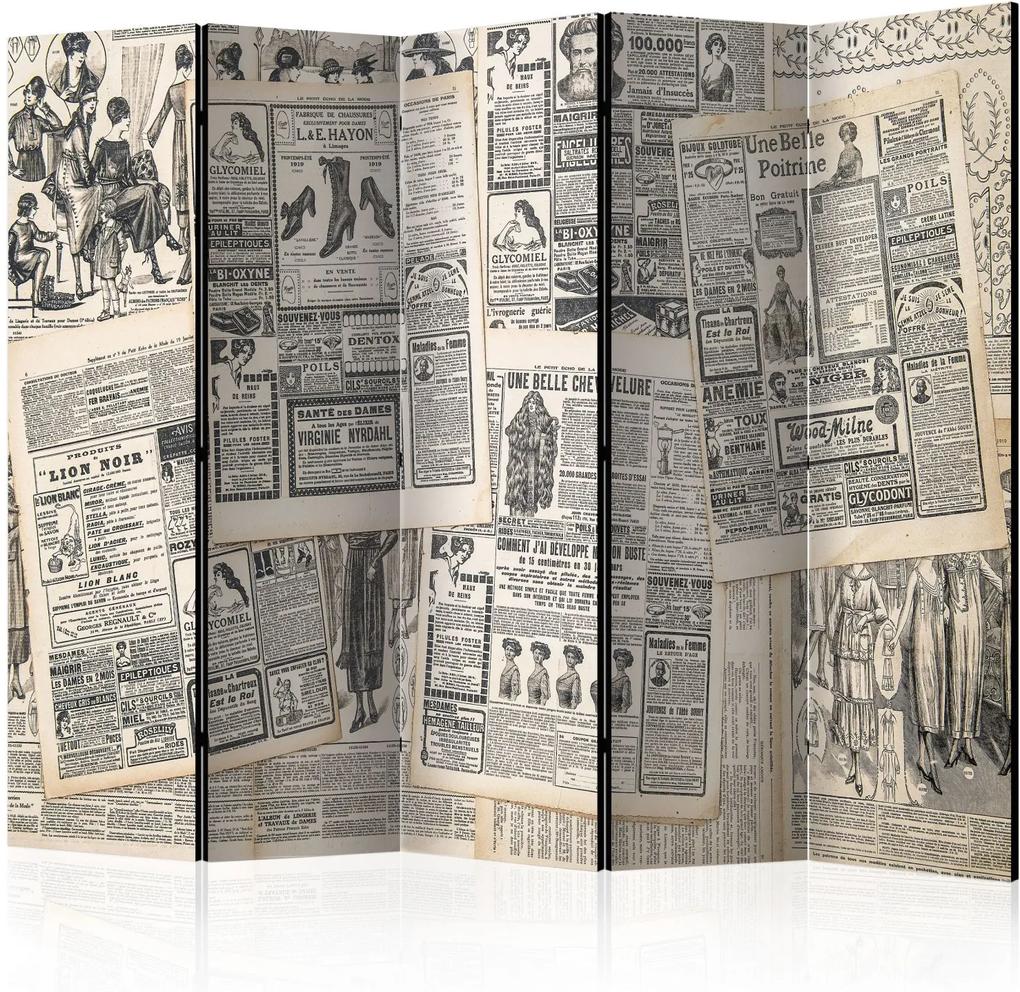 Paraván - Vintage Newspapers II 225x172