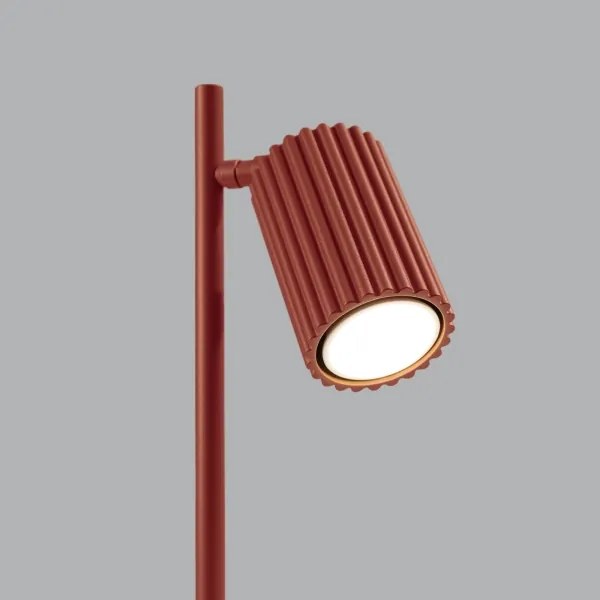 Sollux SL.1643 - Stolní lampa KARBON 1xGU10/10W/230V oranžová