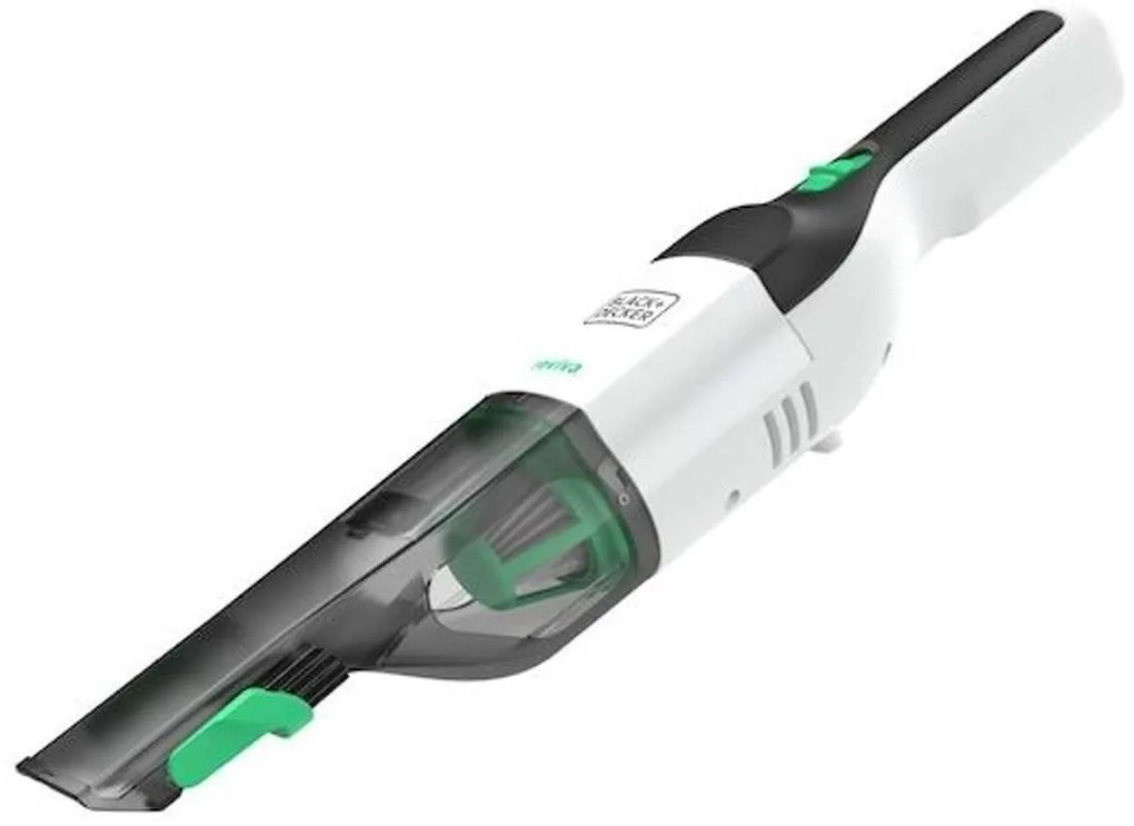 BLACK+DECKER - 7,2V AKU ruční vysavač, nabíječka REVHV8C-QW