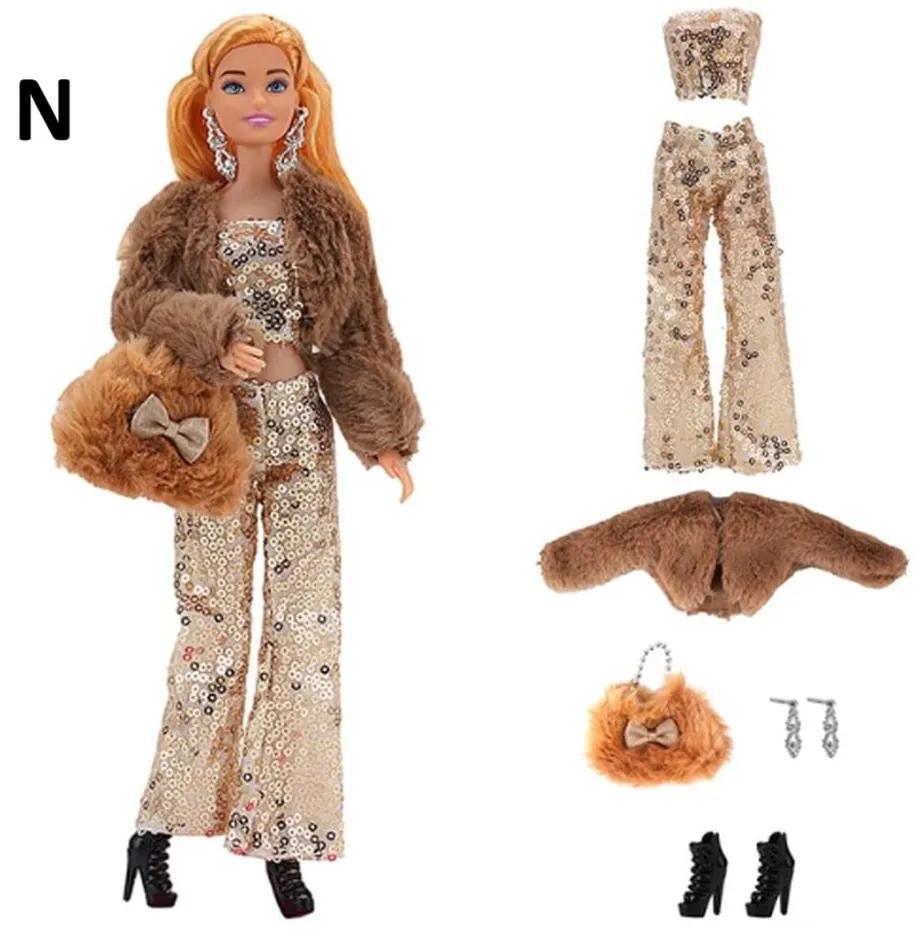 Šatičky pro panenku Barbie (30 cm) Varianta: N