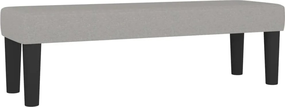Box spring postel s matrací světle šedá 160 x 200 cm textil 3136925