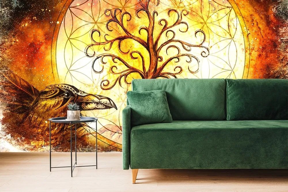 Samolepící tapeta magický strom života - 150x100 cm