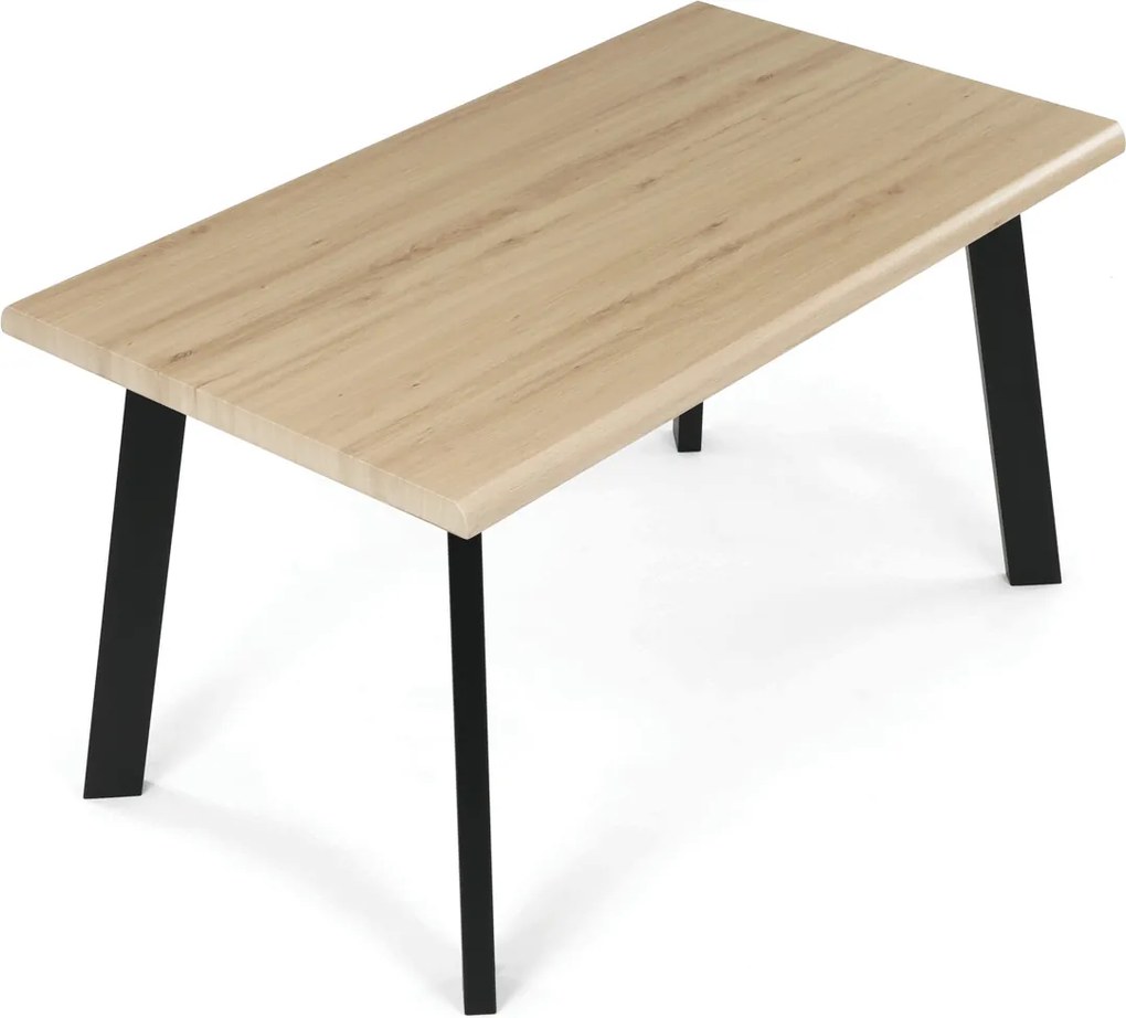 Autronic Jídelní stůl HT-F4514 140x80 cm Odstín: Dub šedý