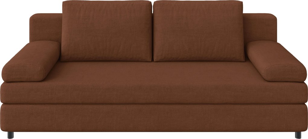 XXXLutz ROZKLÁDACÍ POHOVKA, textil, hnědá Ti'me - Rozkládací pohovky - 002330008303
