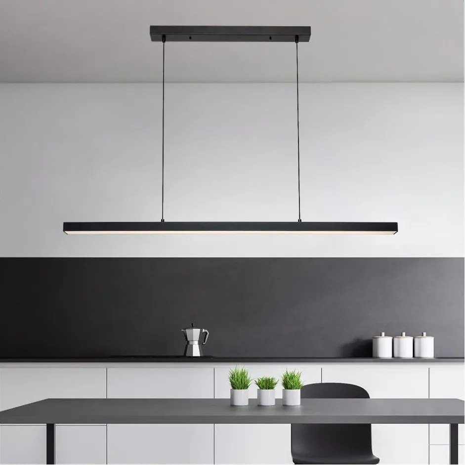 Brilagi - LED Lustr na lanku PPAXIS LED/30W/230V 120 cm černá