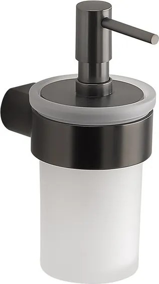 Gedy Gedy, PIRENEI dávkovač mýdla, mléčné sklo, gun metal, PI8181