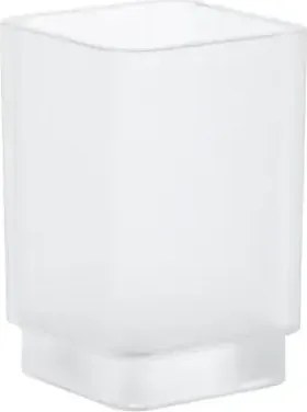 Grohe Selection Cube - Sklenička daVinci saténová bílá