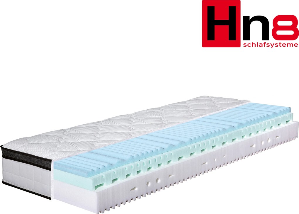 Hn8 Schlafsysteme 7zónová matrace ze studené pěny Supreme KS GEL (H2, 90 x 190)