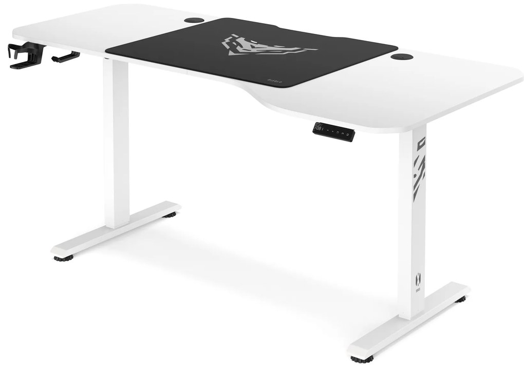 Výškově nastavitelný stůl 160 cm bílý: Diablo X-Tensio 1600
