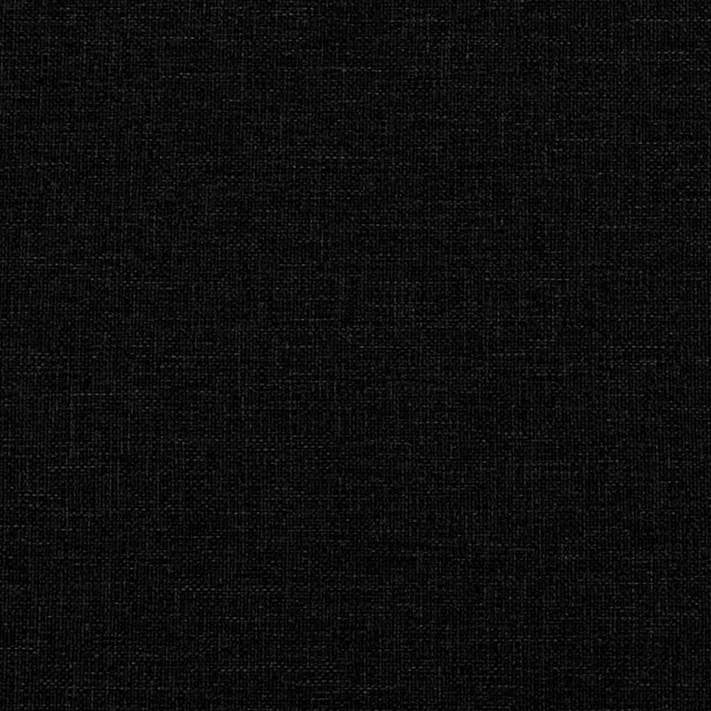 3dílná sedací souprava s poduškami černá textil 3201814