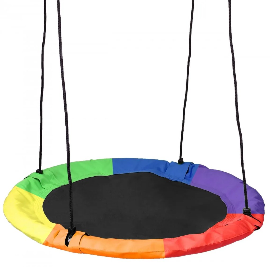 Zahradní houpačka Rainbow barevná 80 cm