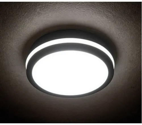 LED svítidlo Kanlux BENO N 18W NW-O-GR IP54 4000K neutrální bílá 33348