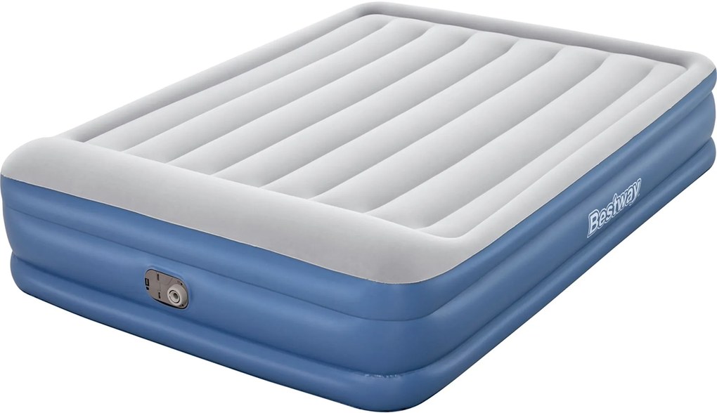BESTWAY TriTech Queen Nafukovací postel s vestavěnou pumpou, 203 x 152 x 46 cm 67630
