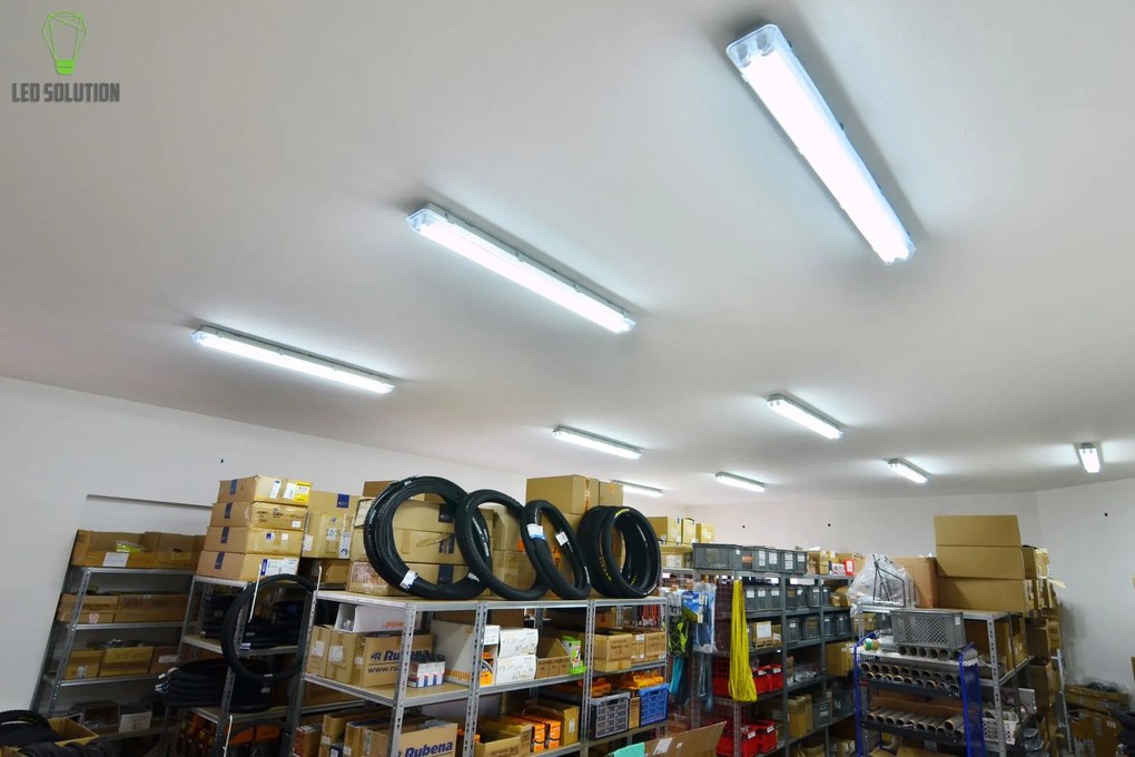 LED Solution Zářivkové těleso 150cm IP65 + 2x LED trubice 24W 160lm/W Premium TL3903A-2X58/B/1_191330