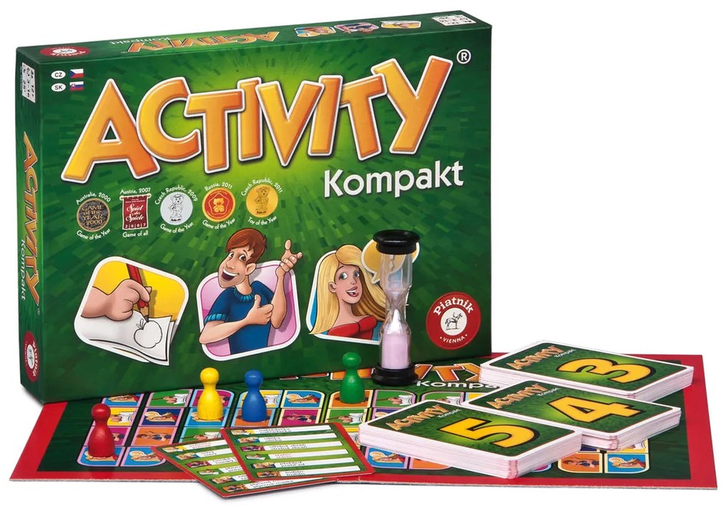 PIATNIK Hra ACTIVITY Kompakt na cesty *SPOLEČENSKÉ HRY* pi7561