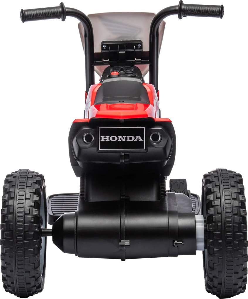 HOMCOM Elektrická Motorka pro Děti s Klaksonem a Startovací Hudbou pro Děti ve Věku 1,5-3 Let