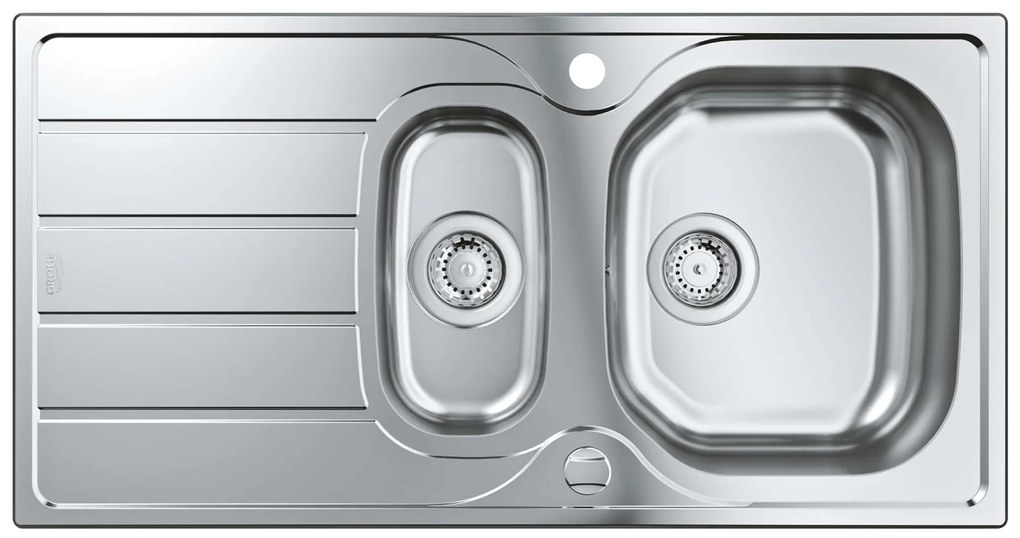 Grohe - Dřez K200, 97x50 cm, kartáčovaná nerez 31564SD1