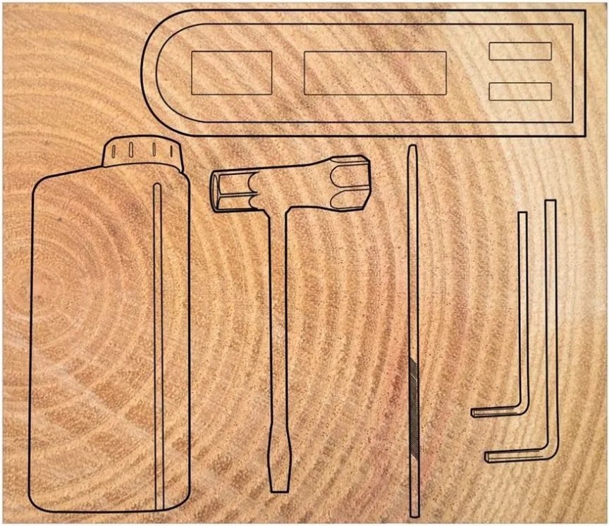 Motorová řetězová pila KS 400-38 GÜDE