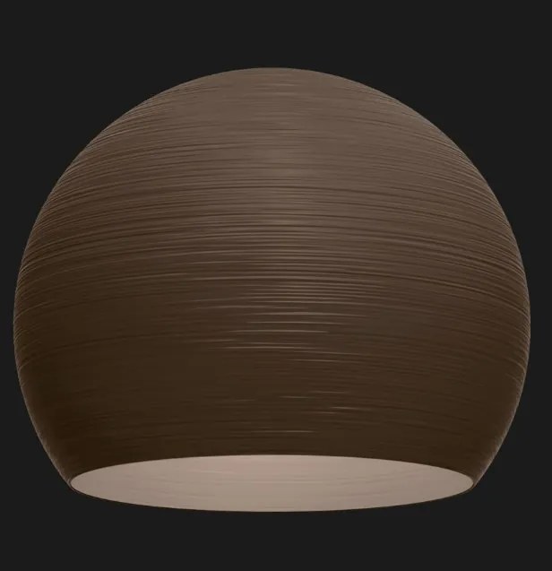 Doxis Globe 500 Textured, závěsné designové led svítidlo Barva: Černá matná, Chromatičnost: 3000K Dali