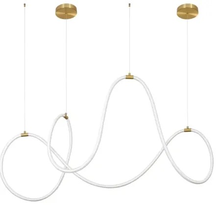 LED lustr Cerelia 150 zlaté