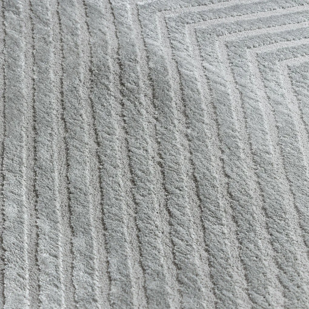 Dywany Łuszczów, Kusový koberec Balance 1503 grey, 80x150, šedá, ložnice
